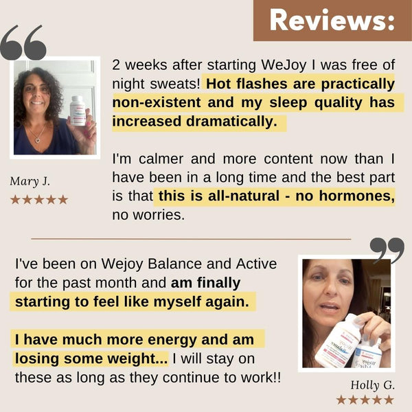 Wejoy Balance | All-Natural Menopause Supplement – Wejoy Health